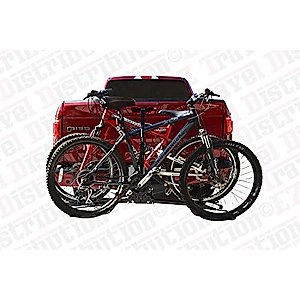 Platform Style Hitch Mounted Adjustable Bike Rack 2 Bicycle Carrier