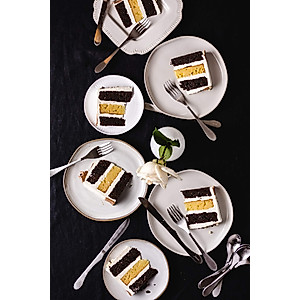 Knork Lite Stainless Steel, 12 Piece Set (custom service for 4), Matte brushed finish