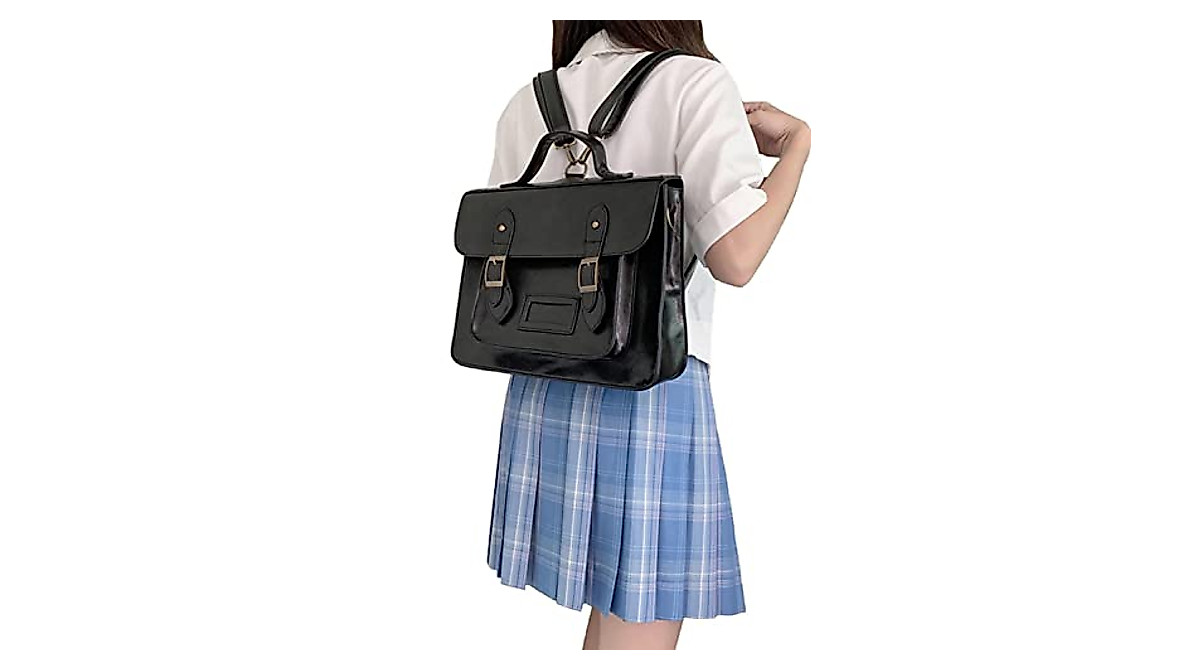 Toitaly Wednesday Addams Backpack for Women | Gothic School Bag