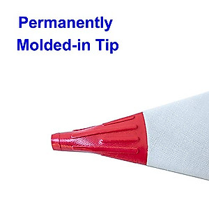 Tile Grout Masonry Mortar Bag with Molded in Tip Tear Puncture Resistant Heavy Duty Vinyl Piping Cement Bag 13 x 24
