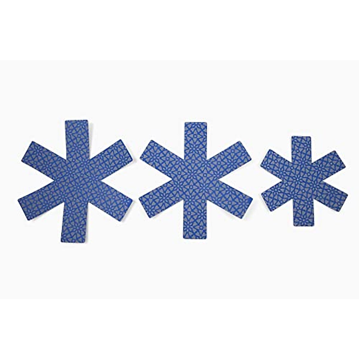 Pot and Pan Protectors for Stacking, Mosaic Design- Set of 12 in 3 Different Sizes, Cookware Protector/Dividers, Pan Separator Anti-Slip to Prevent Scratching or Marring When Stacking, Extra Thick