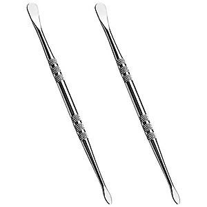 2 Pieces Wax Carving Tool 4.75 Inch Stainless Steel Clay Sculpting Tool (Silver)