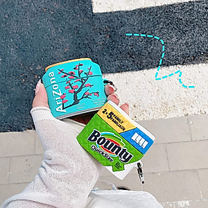 Compatible with Beats Studio Buds Case Cute,3D Cartoon Cute Design Silicone for Beats Studio Buds Case for Kids/Girls/Teens Boys (Bounty Tissue)