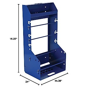 Vestil WIRE-D Stand Alone Unit for Wire Reel Caddy, 16-1/4" Length x 24" Width x 44-3/8" Height