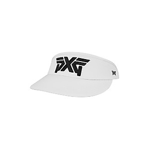 PXG Lightweight Prolight Tour Visor, UPF 50+ Sun Protection, Superior Odor-Free Cooling Fabric, Adjustable Sliding Buckle Closure - White