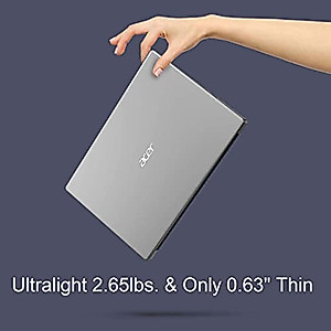 Acer Swift 3 Ultra Light Laptop AMD Ryzen 7 4700U 8-Core Processor 8GB DDR4 512GB NVMe SSD WiFi 6 Backlit Keyboard Fingerprint Reader SF314-42 Windows 11 (Renewed)