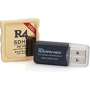 RGEEK 2023 Update Wood Version R4ISDHC SDHC Dual Core Golden