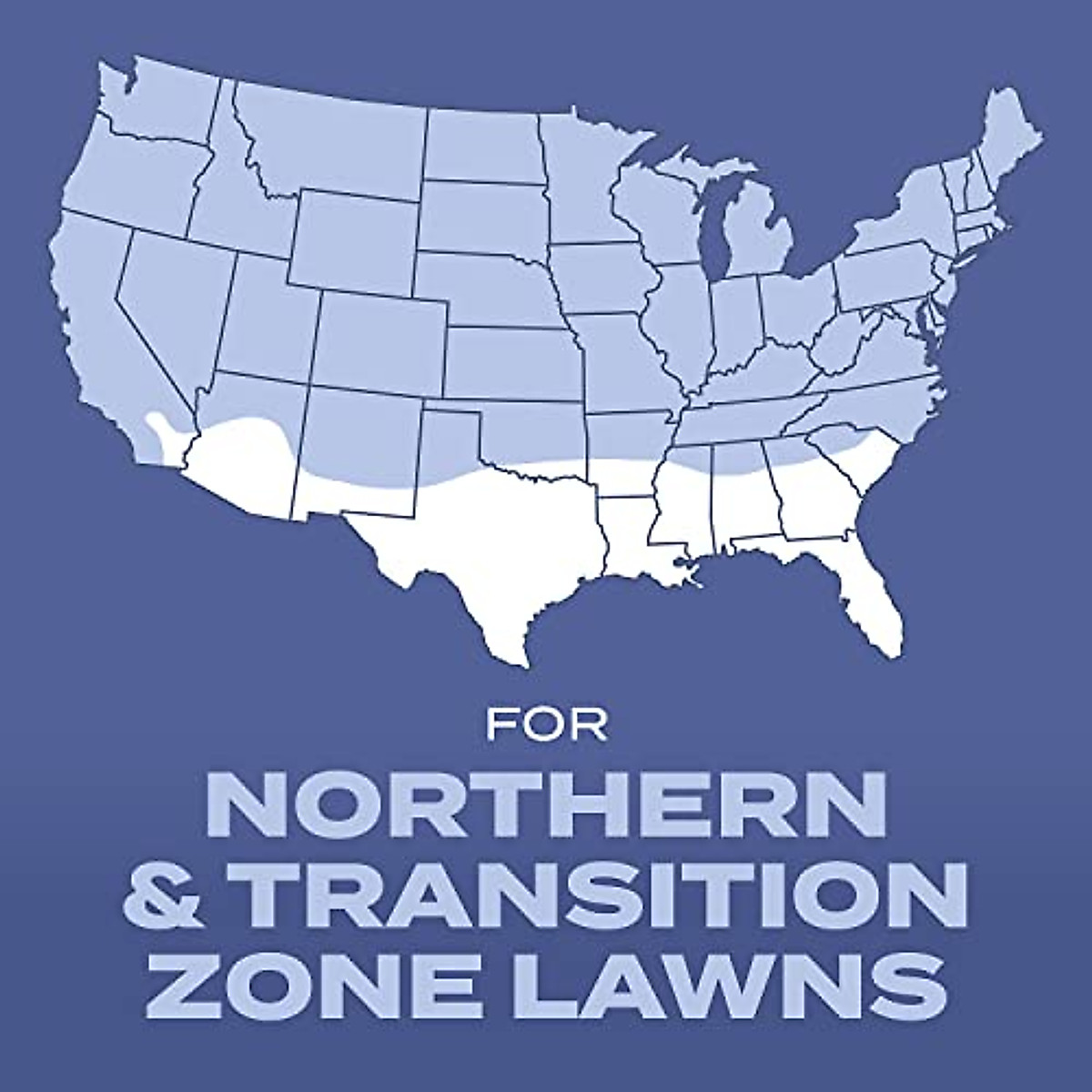 Scotts Turf Builder Grass Seed Heat-Tolerant Blue Mix for Tall Fescue Lawns with Fertilizer and Soil Improver, 2.4 lbs.