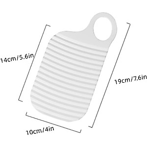 Sawyst 4Pack Mini Washing Board Portable Plastic Household Washboard Reusable Washing Laundry Board for Home , Suitable for Home and Travel, Outdoor