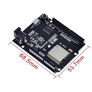 RedTagCanada for Wemos D1 ESP32 ESP-32 WiFi Bluetooth 4MB Flash UNO D1 R32 Board Module CH340 CH340G Development Board for Arduino