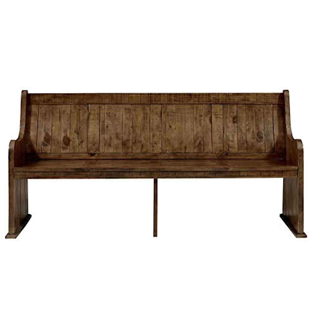 Progressive Furniture Wilder Dining Bench, 74" W x 22" D x 36" H, Heritage Pine