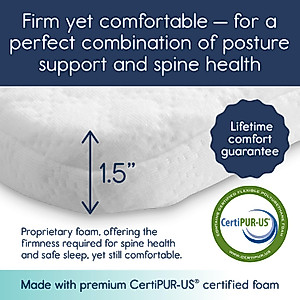 hiccapop Pack and Play Mattress Pad for (38"x26"x1") Portable Crib Playpen | Playard Mattress for Pack and Play | Pack N Play Mattress Topper with Travel Carry Bag & Soft Washable Cover