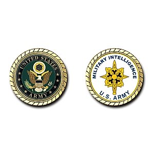 US Army Military Intelligence Challenge Coin