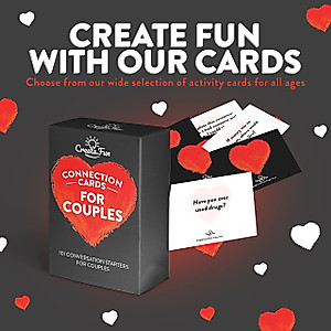 Conversation Cards for Couples - 101 Couples Conversation Starter Cards - Conversation Starter and Question Cards for Engaging and Thought-Provoking Conversations with Your Loved One