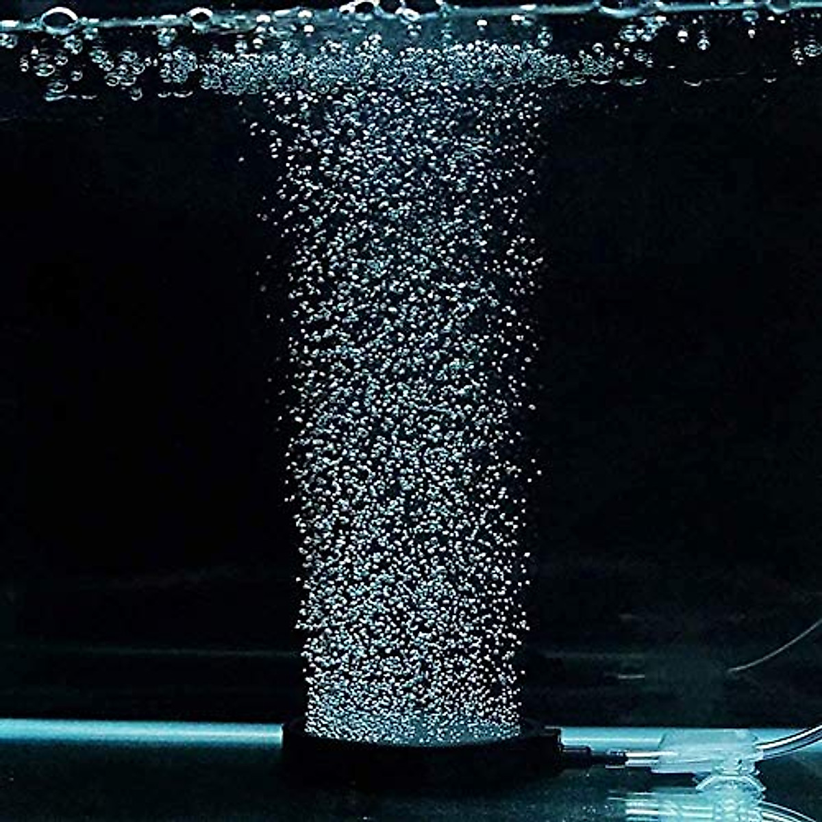 PIVBY 4.2-Inch Air Stone Disc Bubble Diffuser with Suction Cups for Oxygenation in Fresh/Saltwater Tanks, Ponds, Hydroponic, Aquaponics, and as a Decorative Airstone for Aquariums (8 PCS)