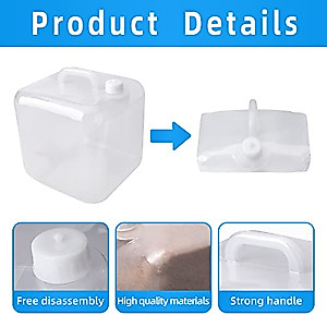 2 Pack Extra Thick Swimming Pool Ladder Weights- Foldable Pool Step Sandbag -Fillable Anchor Bag Container for Ground Pool Entry System(Without Sand)