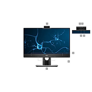 Dell Optiplex 5480 AIO | 23.8" 1920x1080 FHD | Core i5-10500T - 256GB SSD Hard Drive - 16GB RAM | 6 cores @ 3.8 GHz Win 11 Pro Black (Renewed)