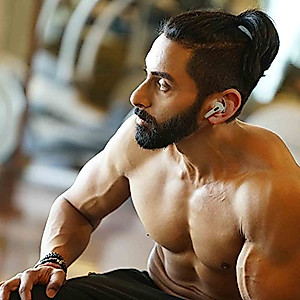 Ear Hooks Ear Covers Compatible with AirPods 3, SUOFEIK Anti-Drop Ear Covers AirPods 3 Accessories for Running, Cycling and Other Indoor-Outdoor Activities (3W+1B)