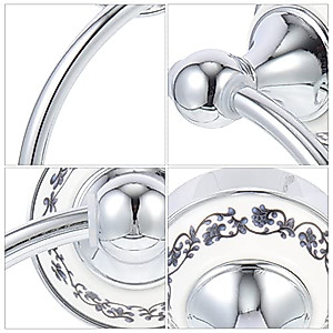 DIKACA Mounted Storage Mount Hangers Contemporary Wall-Mounted Toilet Stainless Hand Rack Holder Practical Accessories Stand Towels Hardware Farmhouse Decorative Organizer Ring