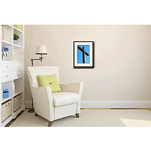 Cross Photo Christian Wall Art Fine Art Print He is Risen Easter Gift Blue Grey Black and White Home Decor Minimalist Photography 5x7 8x12 12x18 16x24 20x30