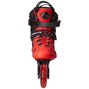 K2 Skate Men's Vo2 90 Boa Inline Skates, Red/Black, 5