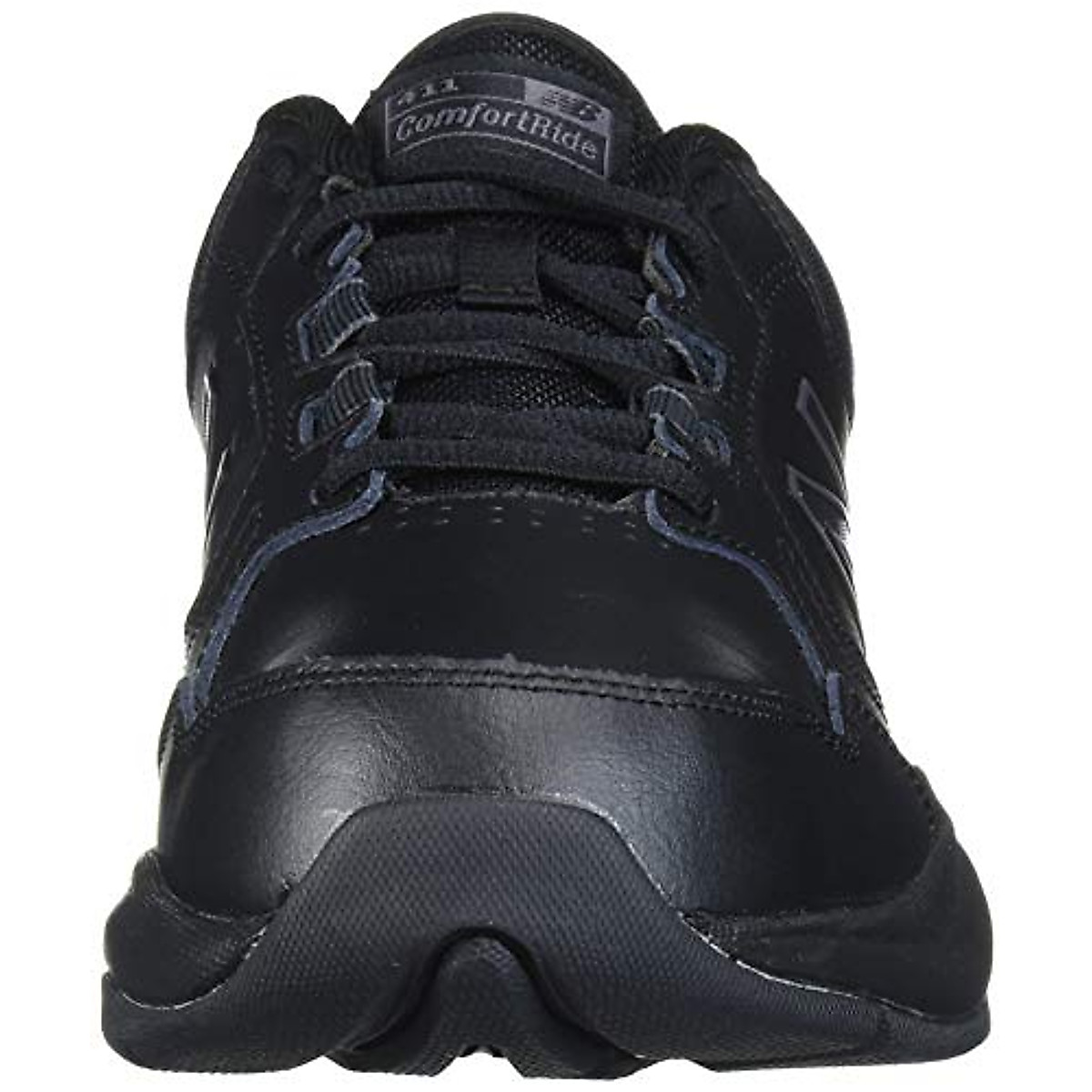 New Balance Men's 411 V1 Training Shoe, Black/Black, 11.5
