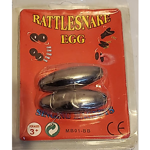 fun Magnetic Rattlesnake Eggs Stocking Stuffer Prank Joke Gag School Office Toy Gift Science Project