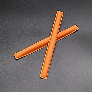 Voarmaks Orange Replacement Ear Pads Foam Cushion Headband Compatible with Sennheiser HD25 HD 25 HD 25-1 HD25-1ii HD25SP HMD25 HME25 HMEC25 Headphones
