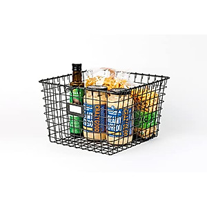 2-pack Wire Baskets (Medium, Gray)