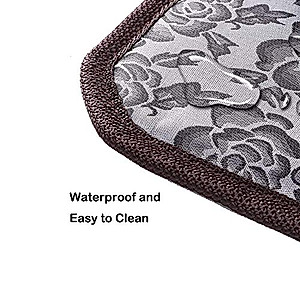 BoBofly Pet Heating pad, Electric Waterproof Heating Pad for Dogs and Cats Indoor Warming Mat with Chew Resistant Cord 17" X 17"