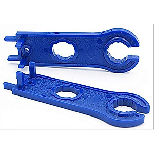 xjs MC4 Solar Panel Connector Disconnecting Tool Spanners Wrench Blue