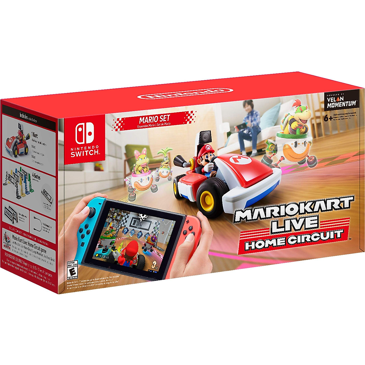 TechFocus Mario Kart Live: Home Circuit - Mario Set Mario Edition 128GB Micro SD Card