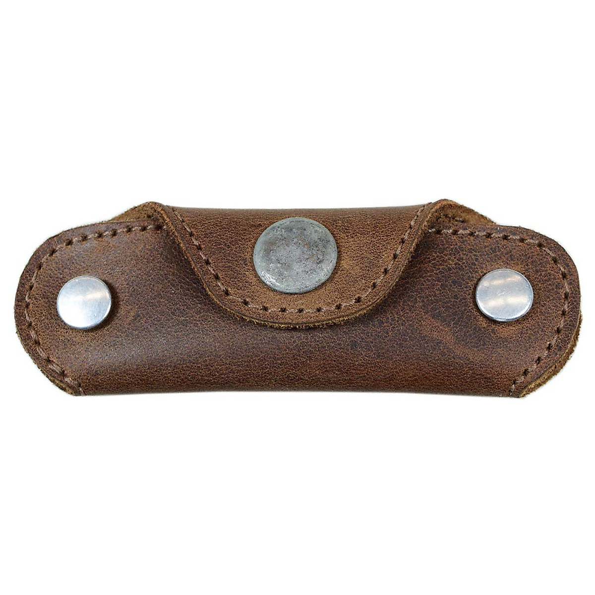 Hide & Drink, Multiple Key Organizer Handmade from Full Grain Leather (Bourbon Brown)