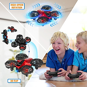 Drones for Kids,JEJAER Mini Drone - Kids Drone with 3D Flip, Auto Hovering,Rc Drone for Kids 8-12 with Headless Mode