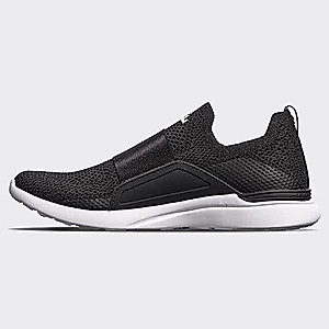 APL: Athletic Propulsion Labs Men's Techloom Bliss, Metallic Black/White, 10