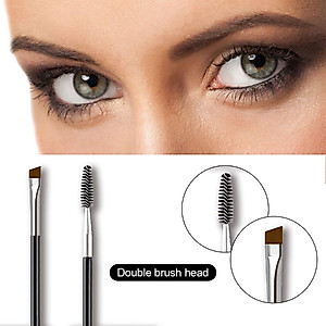 7 in 1 Eyebrow Grooming Kit for Women Eyebrow Scissors Eyebrow Brush Set Brow Brushes Scissors Tweezers Replaceable Eyebrow Razor