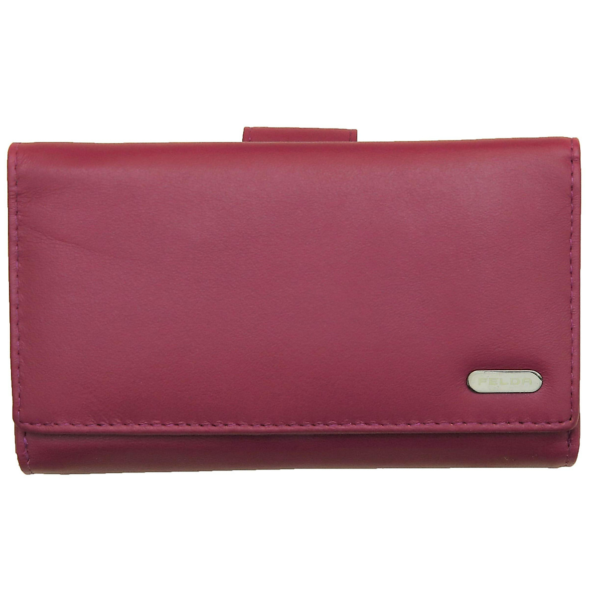 Felda RFID Purse Genuine Leather Ladies Soft Wallet Womens Multi Colour 19 Card Slot