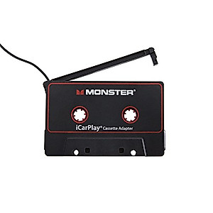 Monster MBL 800 CAS-ADPT V2 WW High Performance 800 Cassette Adapter to 1/8" Mini 3 Feet