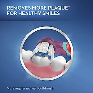 Oral-B Kids Extra Soft Replacement Brush Heads featuring Disney Princesses, Ages 3+, 2 count