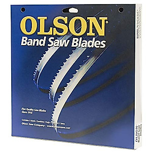 Olson Saw FB23193DB 1/2 by 0.025 by 93-1/2-Inch HEFB Band 3 TPI Hook Saw Blade