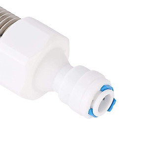 Push Cup Faucet,Pushing Cup 1/4in Straight Drinking Water Hose Interface Delay Faucet Net Tap Water Station Pedestal Glass Filler((Table Height 26cm))