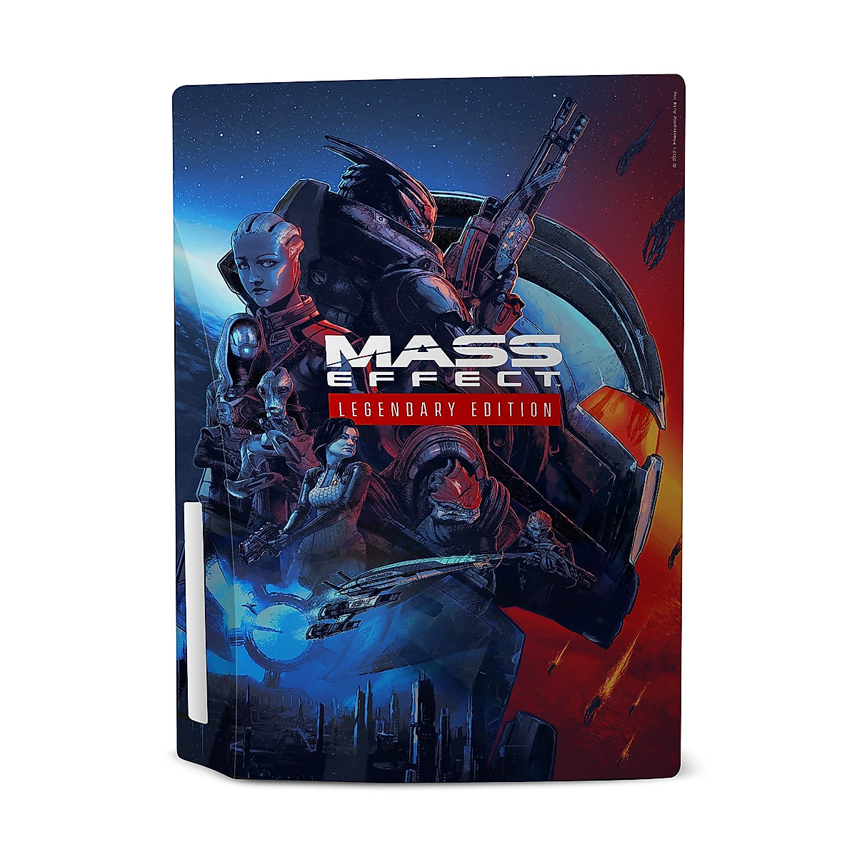 Head Case Designs Officially Licensed EA Bioware Mass Effect Key Art Legendary Graphics Vinyl Faceplate Gaming Skin Decal Compatible With Sony PlayStation 5 PS5 Disc Console & DualSense Controller