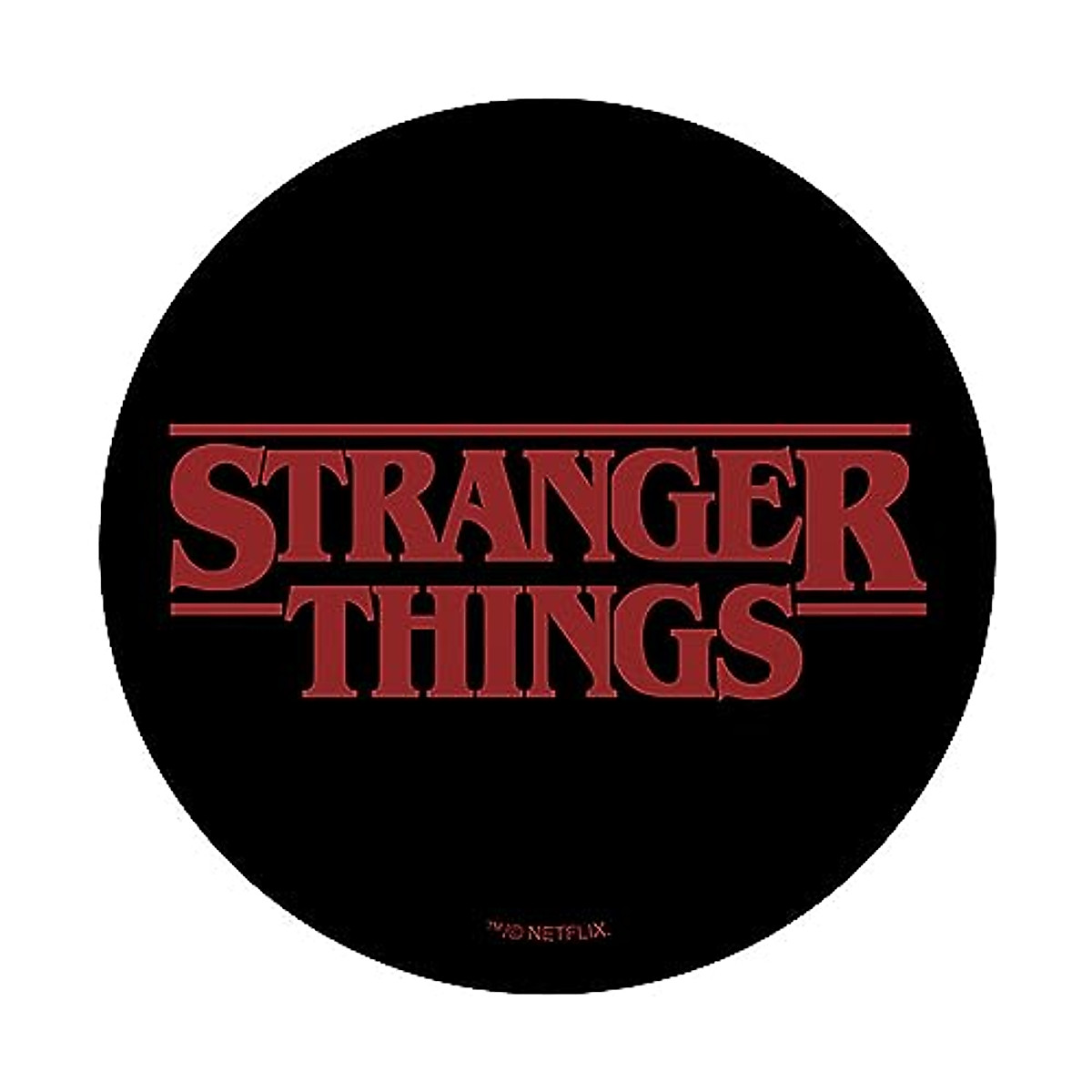 Stranger Things Basic Text Logo PopSockets Standard PopGrip