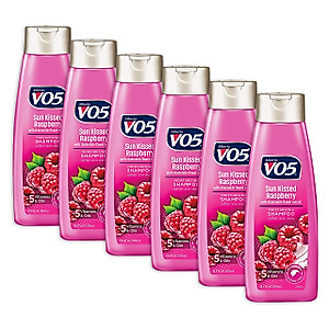 Vo5 Alberto Herbal Escapes Balancing Shampoo Sun Kissed Raspberry 12.5OZ (Pack of 6)