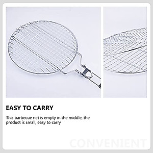 Ellennice Multi-purpose Grill, Portable Barbecue Accessories, With Detachable Handle, Suitable for Vegetables, Steak, Seafood Class, Very Suitable for Home or Outdoor Barbecue Tools