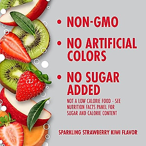 V8 +Energy Sparkling Strawberry Kiwi Juice Energy Drink, 11.5 fl oz Can (4 Pack)