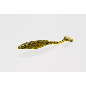 Zoom Bait Swimmin Super Fluke JR Bait (Watermelon Red), 4-Inch, Pack of 10