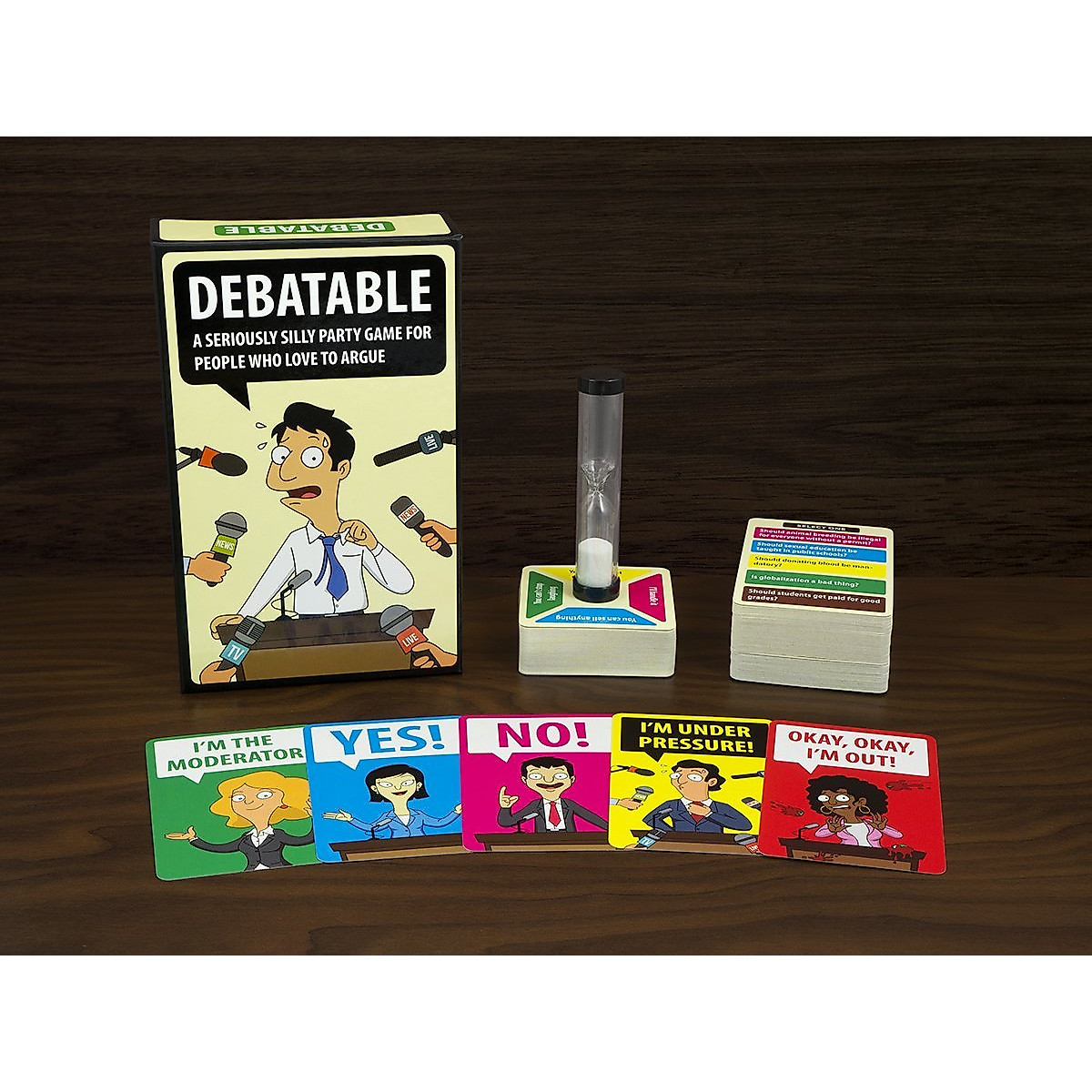 Mindmade Debatable - A Hilarious Party Game for People who Love to Argue
