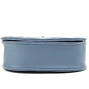 Womens Girls Dressy Pearl Top-Handle Casual Saddle Clutch Satchel Purse Crossbody Bag (zBlack)