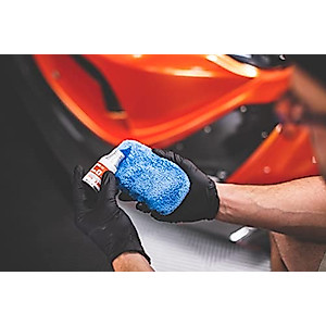 The Rag Company - Ultra Premium Korean Eagle Microfiber Detailing Applicator Sponge - Versatile Detailing Tool, Extra Absorbent, Able to Withstand Numerous Uses, 3in x 5in, Blue (2-Pack)